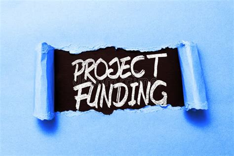 Conceptual Display Project Funding Business Showcase Paying For Start Up In Order Make It