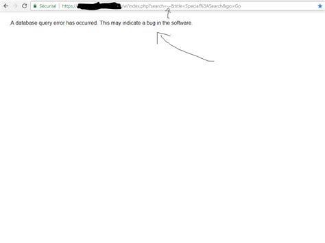 vulnerability a database query error in wikimedia 1 27 4