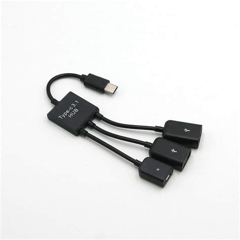 Type C OTG HUB To USB Port Data Transfer OTG H Grandado
