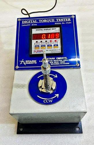 Digital Torque Tester Display Type Normal Model Name Number Se Dtm At Rs 84999 In New Delhi