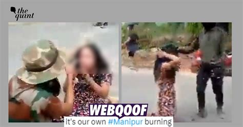 Fact Check Of Manipur Shooting Does This Video Show Meiteis Shooting A