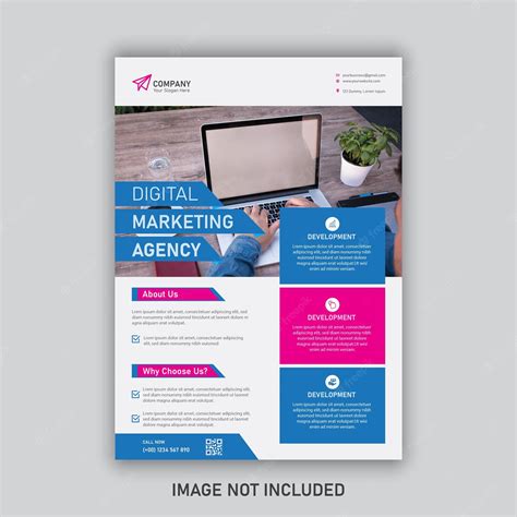 Premium Vector Creative And Modern Corporate Business Flyer Template Design