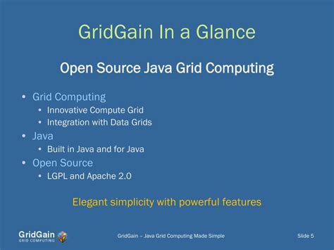 Ppt Gridgain â€“ Java Grid Computing Made Simple Powerpoint