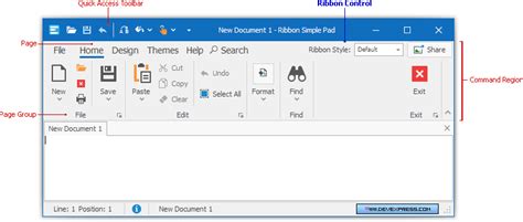 Ribbon Control Winforms Controls Devexpress Documentation