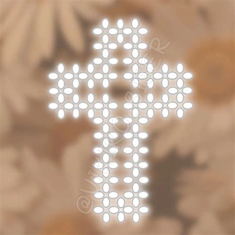 Фигурка из бисера крестик 🤍 Бисер Узоры для браслетов из бисера Бисероплетение