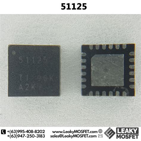 BQ24728 24738 BQ728 728 Charging IC QFN-20 - Leaky MOSFET