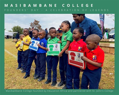 Masibambane Colleges Founders Day A Celebration Of Legends