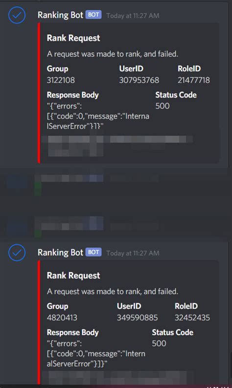Increase In 500 Errors On Api Endpoints Website Bugs Developer