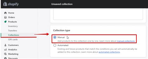 why are my collections not showing in shopify