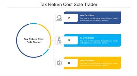 Tax Return Cost Sole Trader Powerpoint Presentation And Slides Ppt