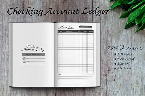 Checking Account Ledger Graphic By Ak2609 · Creative Fabrica Checking Account Ledger Graphic By Ak2609 · Creative Fabrica