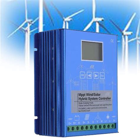 Buy 4000w Wind Solar Hybrid System Mppt Charge Controller With Dump Load 1000w Wind Turbine