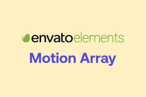 Envato Elements Vs Motion Array Which To Choose In 2024 Design Shack