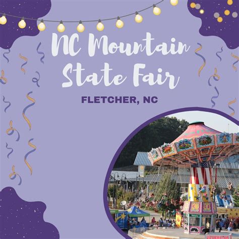 Nc Mountain State Fair Fletcher Nc Eventlas