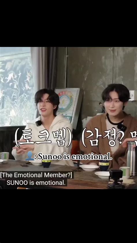 Sunoos Emotional Moments In Enhypen Tiktok