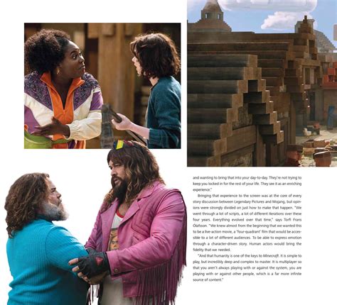 See A Minecraft Movie Behind The Scenes In New Book Exclusive