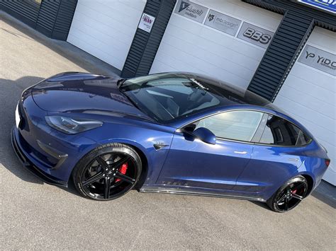 Tesla Model 3s Performance Autotuning Werkstatt In Crailsheim