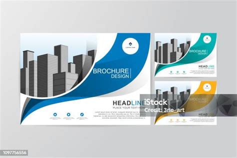 브로셔 템플릿 레이아웃에 격리 깨끗 한 표지 디자인 포스터 벽 기호 연례 보고서 잡지 전단지 또는 수평 A4에 소책자 0명에 대한 스톡 벡터 아트 및 기타 이미지 Istock