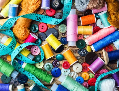 Thread And Buttons Jigsaw Puzzle