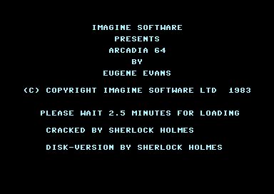 Csdb Arcadia By Sherlock Holmes