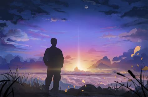 والپیپر فانتزی پسرانه غمگین با کیفیت 5k مخصوص کامپیوتر