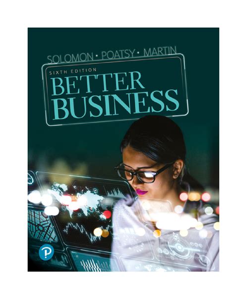 Better Business 6th Edition By Michael R Solomon Mary Anne Poatsy Kendall Martin Solutions