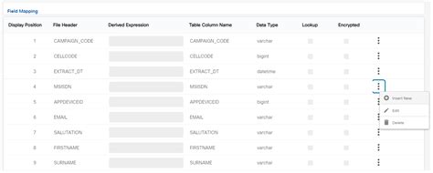 Add A New Header In A Datastore
