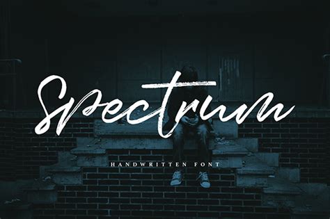 Spectrum Handwritten Font On Behance