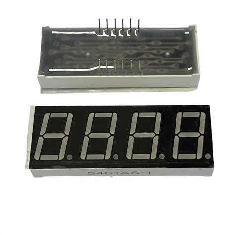 Display 4 Digitos 7 Segmentos Catodo Comum 5461as 1 Módulo Eletronic