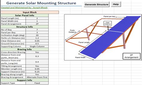 How To Model Your Solar Mounting Structures Bentley Blog