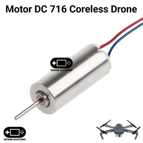 Jual Motor Dc 716 Coreless Drone Dinamo Brushed Syma Mini Fpv Coreles