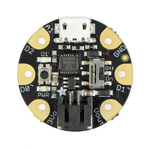 gemma miniaturní platforma s mikrokontrolérem attiny85 3 3 v