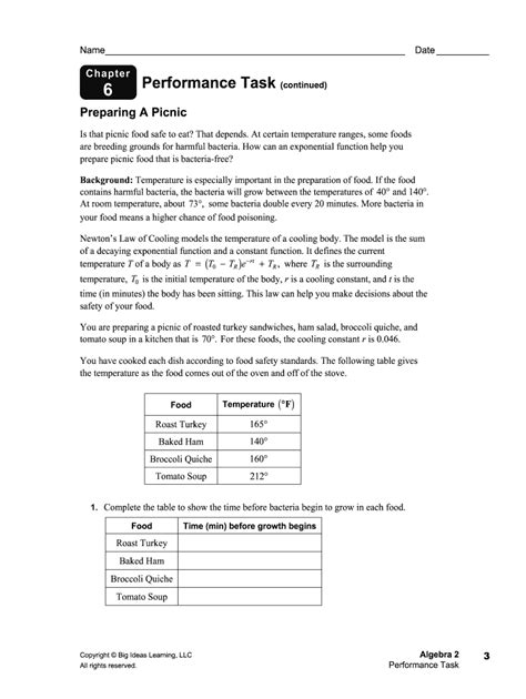 Fillable Online Chapter 6 Performance Task Answers Fax Email Print