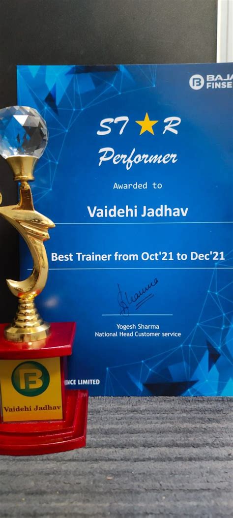 Vaidehi Jadhav On Linkedin Trainer