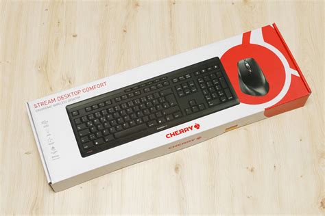 Cherry Stream Desktop Comfort Test Wireless Keyboard And Mouse Set