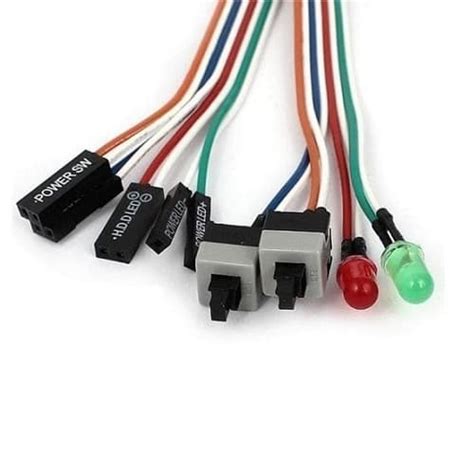 Jual Kabel Front Panel Switch Reset Power Button Untuk Pc Cpu Shopee Indonesia