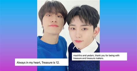 Treasure Fans Emotional Online Over Yedam And Mashihos Departure From The Band