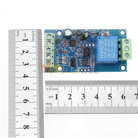 5pcs Modbus RTU 7 24V Relay Module RS485 TTL 1 Way Input And Output With Anti Reverse Protection