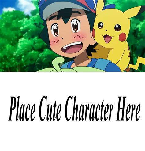 Ash Finds Blank Cute Memes Imgflip