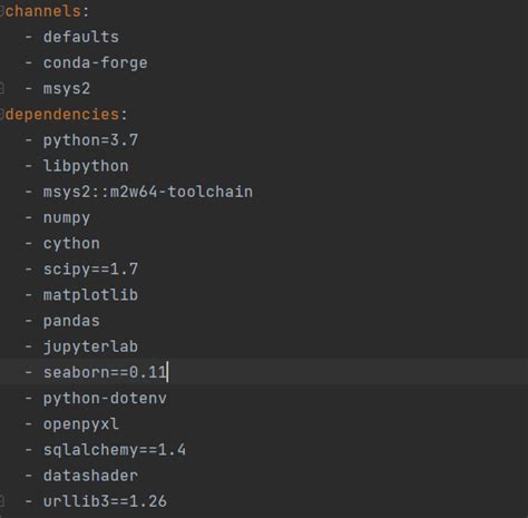 Resolvepackagenotfound M W Toolchain Libpython Environment Yml Community Cloud Streamlit