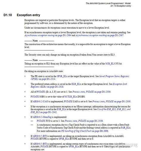 013 Arm64的异常处理exception机制 知乎