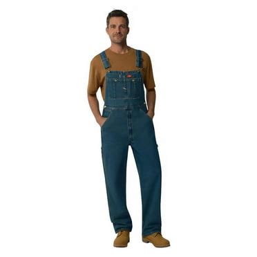 Dickies Mens Stonewashed Indigo Bib Overall