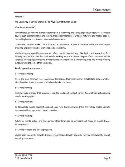 E Commerce Module 31 Pdf Cellular Network Radio