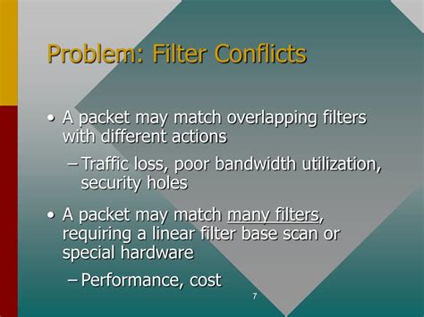 ppt detecting and resolving packet filter conflicts powerpoint presentation id 6103959