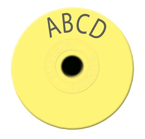 Allflex Small Male Layout 3 Yellow