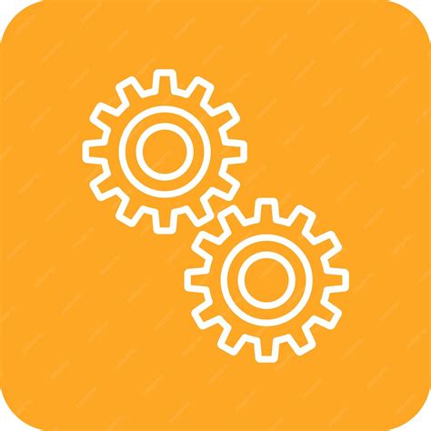 Premium Vector Cogs Icon Vector Image Can Be Used For Auto Racing