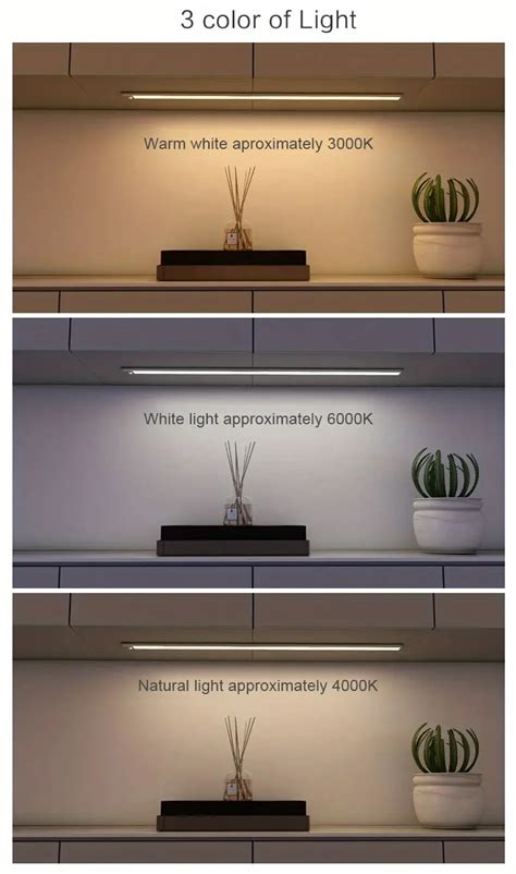 1pc Led 모션 센서 캐비닛 라이트 언더 카운터 옷장 조명 무선 충전식 모션 센서 라이트 실내 조절 가능한 Led 옷장