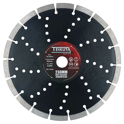230mm 9 Grinder Diamond Blade Cutting Disc 22 23mm Bore Concrete Masonry