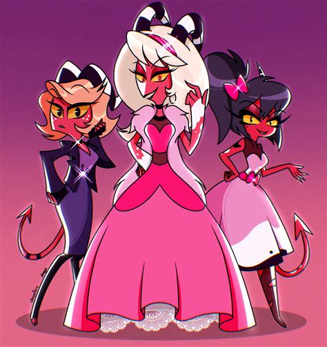 Blitzo Helluva Boss Love Hazbin Hotel Helluva Boss X Female Human