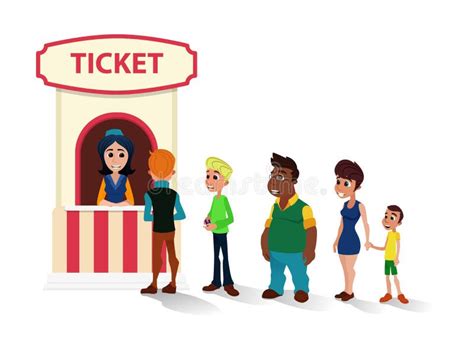 Queue Ticket Stock Illustrations 1 194 Queue Ticket Stock